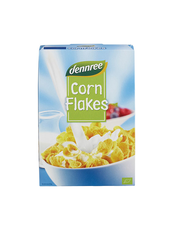 Dennree Cornflakes | Organic 375g | Healthy Food Factory